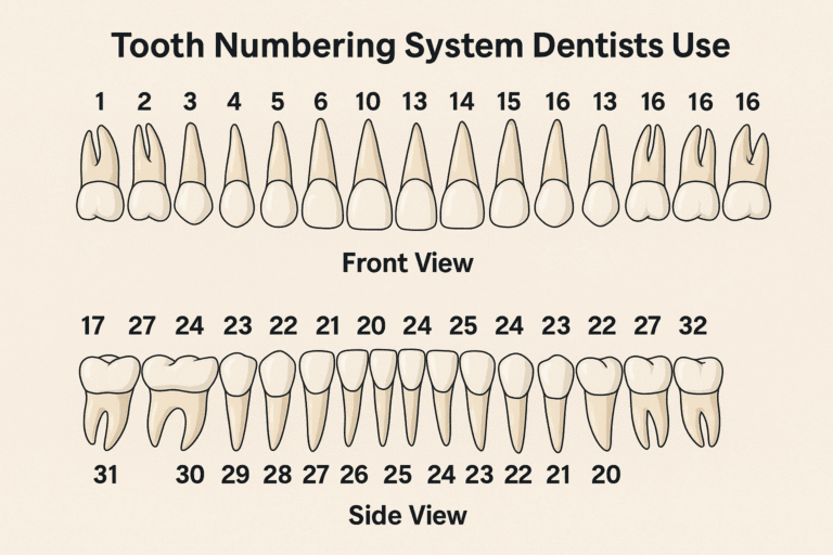 Teeth Numbers And Names: Simple Dental Chart Guide By Expert